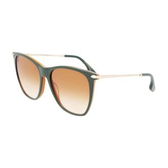 Victoria Beckham Femme, Accessoires, Vert, Taille: ONE Size Vb636S Lunettes de soleil