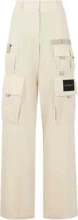Off-white Pantalon cargo en laine vierge
