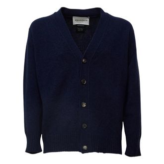 Amaranto Buttoned Cardigan - - Knitwear - Herren - Blau - M