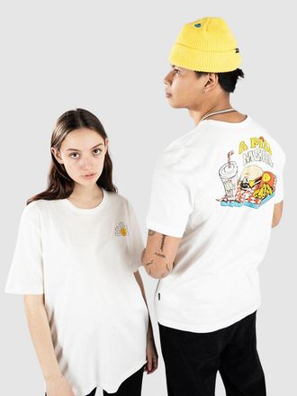 THE DUDES A Pill Meal T-Shirt white