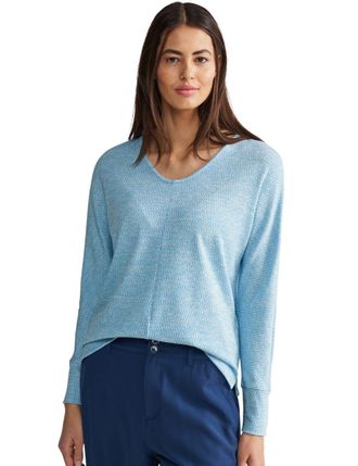 Street One Zweifarbiges Langarmshirt