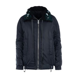 Pinko Pinko, Femme, Vestes, Bleu, Taille: 36 FR Clarinda Blouson Jacket