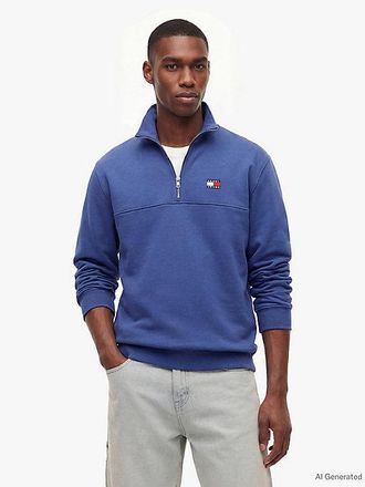 Tommy Hilfiger Sweat &agrave; fermeture zipp&eacute;e Tommy Badge