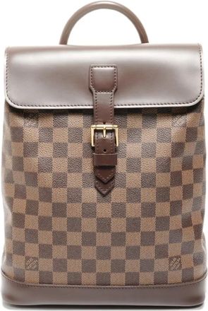 Louis Vuitton 2004 Damier Soho backpack - Braun