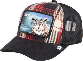 Goorin Brothers The Farm All Over Canvas Adjustable Trucker Hat Baseball Cap Unisex-Erwachsene, grau, One size