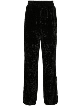 Amiri pantalon de jogging en velours - Noir