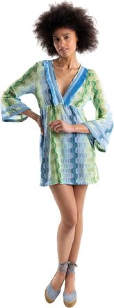 PHO Firenze Femme, Robes, Multicolore, Taille: 38 FR Abito corto