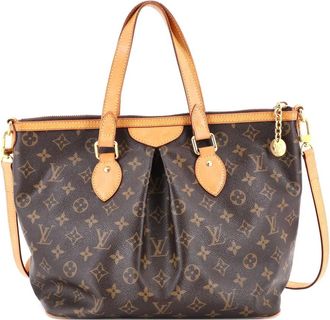 Louis Vuitton Palermo Handbag Monogram Canvas PM tote bag - Marron