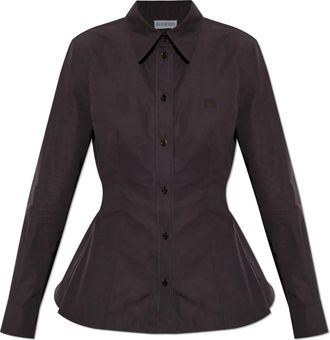 Burberry Femme, Blouses et Chemises, Brun, Taille: 30 FR Chemise Eliza