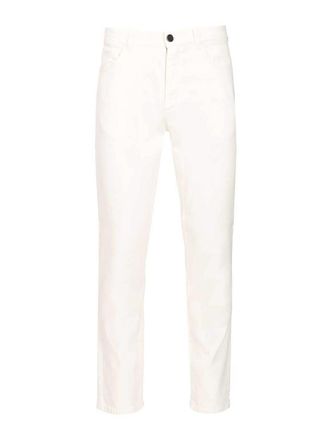 Ermenegildo Zegna Pantalons D&eacute;contract&eacute;s - Blanc