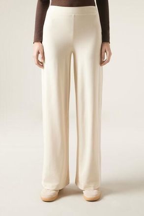 Calzedonia Palazzohose Aus Punto Milano Hautfarben