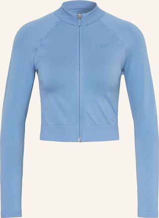 Nike Trainingsjacke Pro Seamless blau