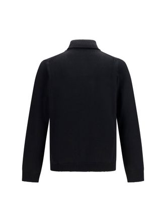 Roberto Collina Mens Turtleneck Wool Sweater 09 Merino Ovis Aries
