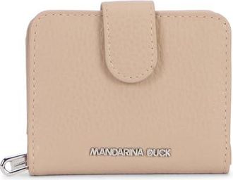 Mandarina Duck Mellow Metal Wallet, Accessoires de Voyage - Portefeuilles Femme, Argent, Taille Unique