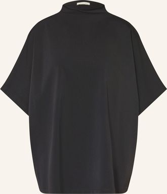 Lilienfels Lilienfels Blusenshirt Aus Satin schwarz