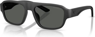 Emporio Armani unisex, Accessoires, Noir, Taille: 55 MM Ea4266U Lunettes de soleil