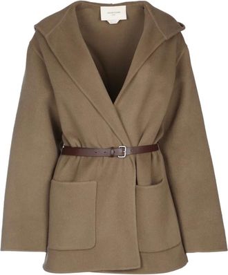 Jacob Cohen Femme, Manteaux, Vert, Taille: 34 FR Caban Corto