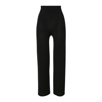 Wolford Pantalon Viscose Stretch Effet Maille - Femme - Pantalons - Noir - Taille: 42 FR