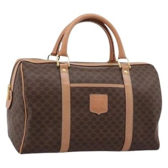 Celine Pre-owned Vintage Boston Bag - Femme - Pre-owned - Brun - Taille: ONE Size