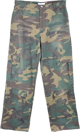 Alexander Digenova pantalon cargo Type 2 à motif camouflage - Vert