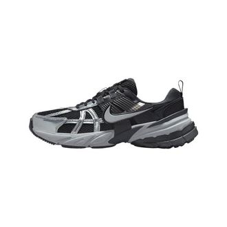 Nike Nike Femme V2K Run Sneaker, Black Metallic Silver Anthracite, 37.5 EU