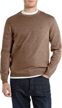 Replay Herren Pullover aus Baumwolle, Sahara 225 (Beige), L