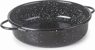 Lacor 60190 - Mini-Kochtopf aus Eisen - Verglaste Emaille - Perfekt zum Präsentieren von Gerichten - Ø120cm - Antazida