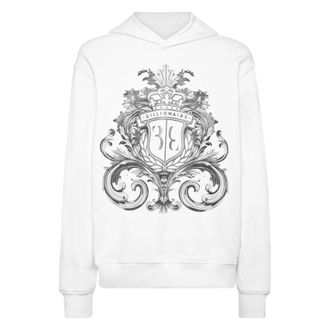 Billionaire Boys Club Homme, Sweatshirts et sweats &agrave; capuche, Blanc, Taille: 2XL B Baroque Sweat &agrave; capuche
