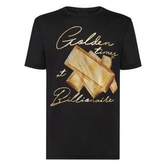 Billionaire Boys Club Homme, Tops, Noir, Taille: XS T-shirt Round Neck SS Lion