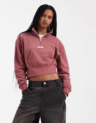 Levi's Sweat &agrave; col zipp&eacute; et logo - Baie-Rouge