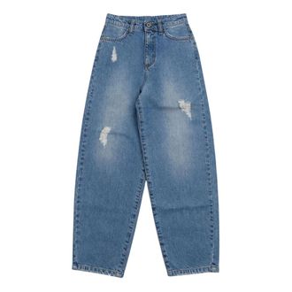Patrizia Pepe Damen, Jeans, Blau, MGr&ouml;&szlig;e