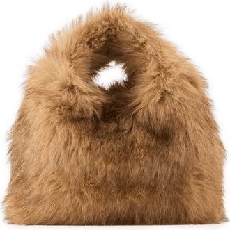 Bellerose Sac port&eacute; main en fourrure synth&eacute;tique
