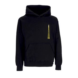 PROPAGANDA Schwarzer Butterfly Hoodie Langarm Sweatshirt - - Sweatshirts & Hoodies - Herren - Schwarzk - XL