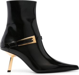 Saint Laurent Lee Stiefeletten - Schwarz