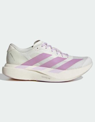 adidas adidas Performance - Adizero Evo Sl - Chaussures - Blanc cass&eacute;/lilas/givr&eacute;