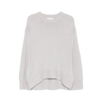 Lisa Yang Femme, Pulls, Gris, Taille: 38 FR Pull col rond