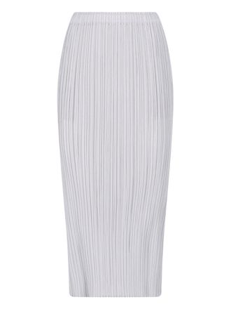 Issey Miyake Pleated Midi Skirt