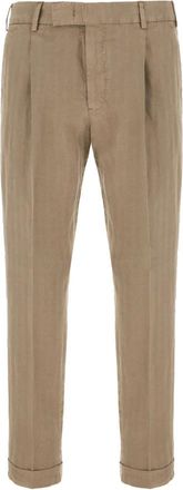 Pantaloni Torino Homme, Pantalons, Beige, Taille: XL Slim-fit Pantalons