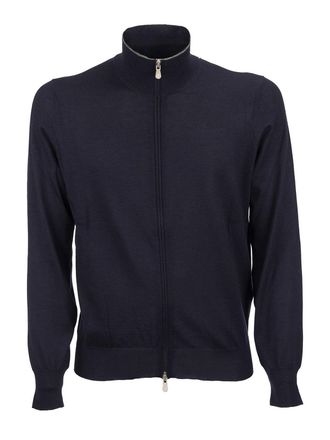 Brunello Cucinelli Cardigan - Bleu Fonc&eacute;