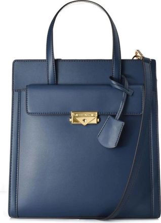 Michael Kors Femme, Sacs, Bleu, Taille: ONE Size Sac &agrave; main en cuir