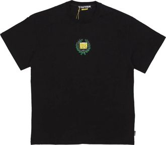 Iuter Schwarzes No War Crew Neck Tee - - Tops - Herren - Schwarzk - L