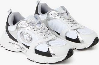 Guess bi -materielle Turnschuhe - Weiß