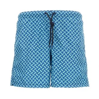 Drumohr Homme, Maillots de bain, Bleu, Taille: 2XL Short de bain &agrave; motifs