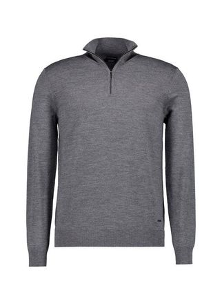 Joop Herren Pullover grau unifarben