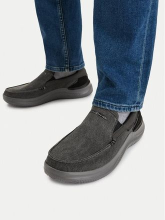 Skechers Halbschuhe Relaxed Fit: Hasting - Fielden 205066/BLK Schwarz