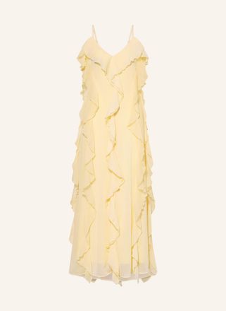 Mrs & Hugs Mrs & Hugs Kleid Mit Volants gelb