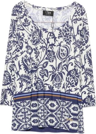 Clips Femme, Blouses et Chemises, Multicolore, Taille: 42 FR Clips T-shirts et Polos Bleu