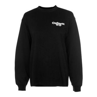 Carhartt Work in Progress Charm Linked Langarmshirt - - Sweatshirts & Hoodies - Herren - Schwarzk - M