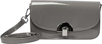 Seidenfelt Manufaktur Seidenfeld Saddle GRENAA Sac de torneur long pour femme, gris, Mittelgroße