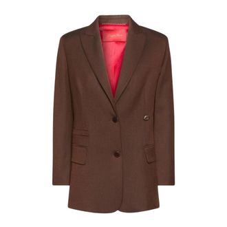 Elena Miro Q009Z0 Blazer - - Jackets - Damen - Braun - M